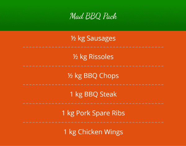 Mad BBQ Pack – Scotty’s Mad About Meats
